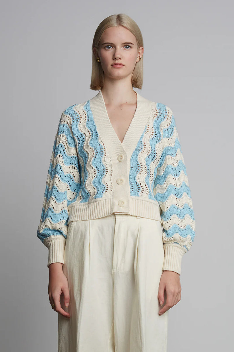Luna Cardi in Robin Egg Blue – Threads