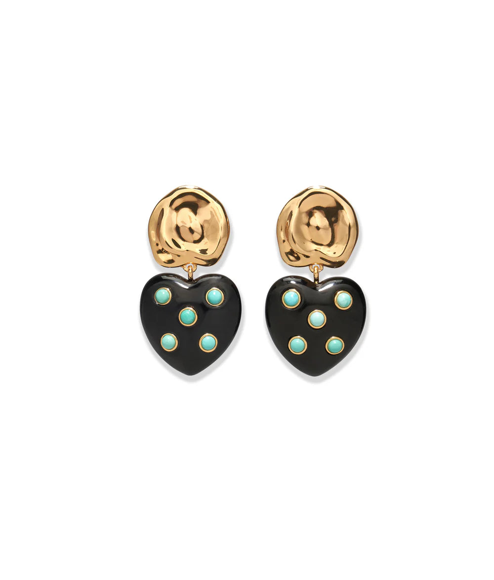 Amore Heart Earrings – Threads